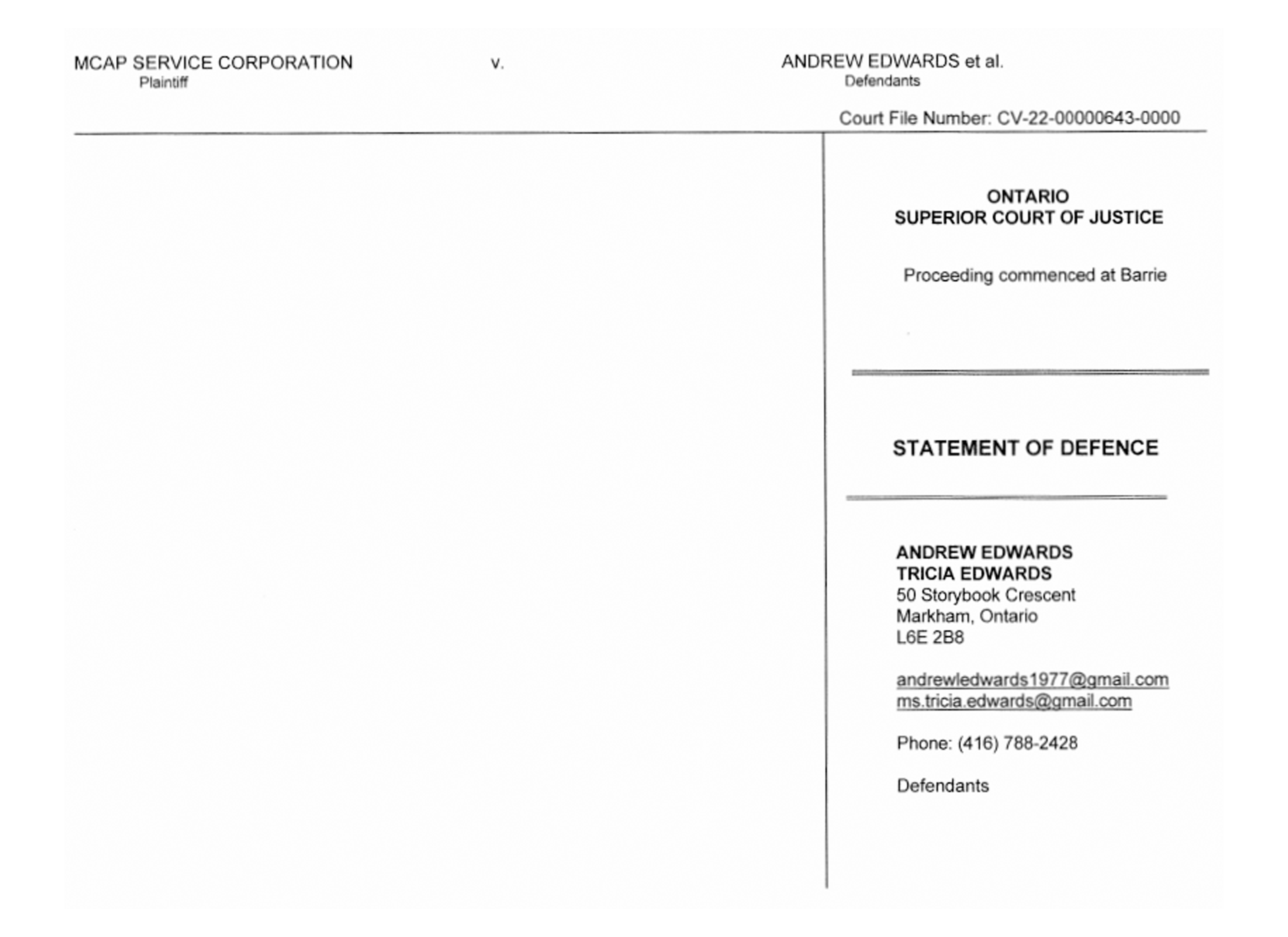 Should I File a Statement of Defence for My Mortgage? | PoSO